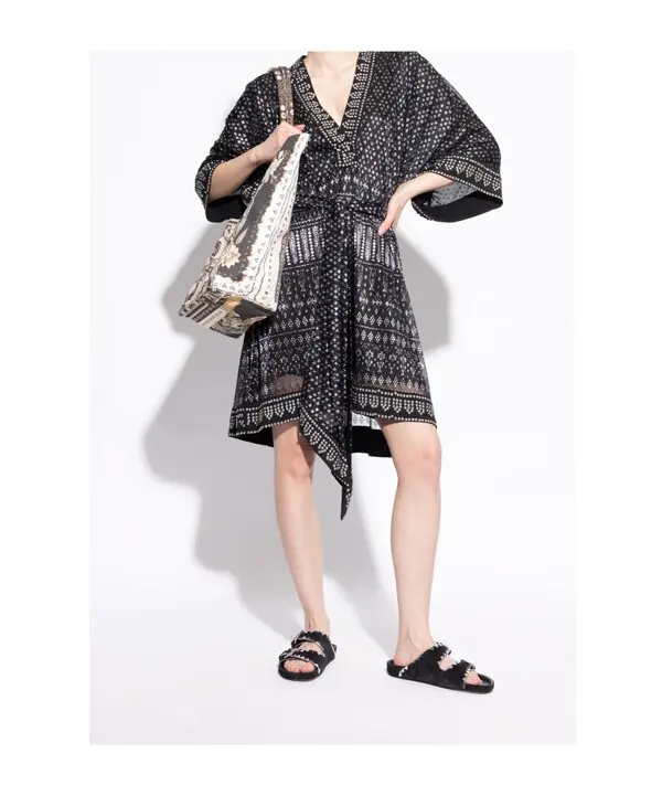 Isabel Marant Étoile Lennyo Studded Slide Sandals - Black