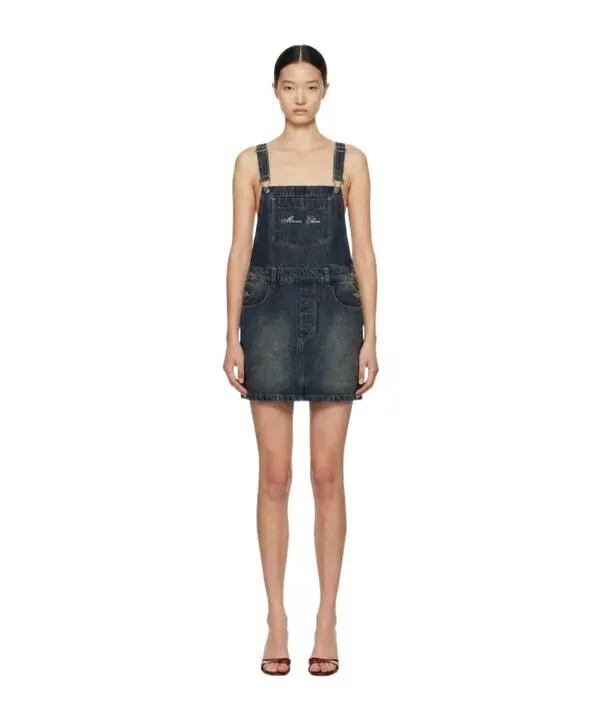 Marissa Chiara Denim Overall Skirt