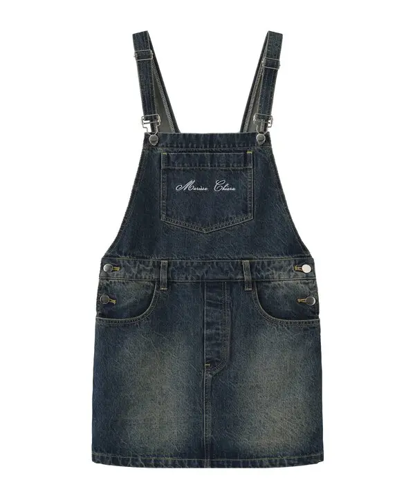 Marissa Chiara Denim Overall Skirt