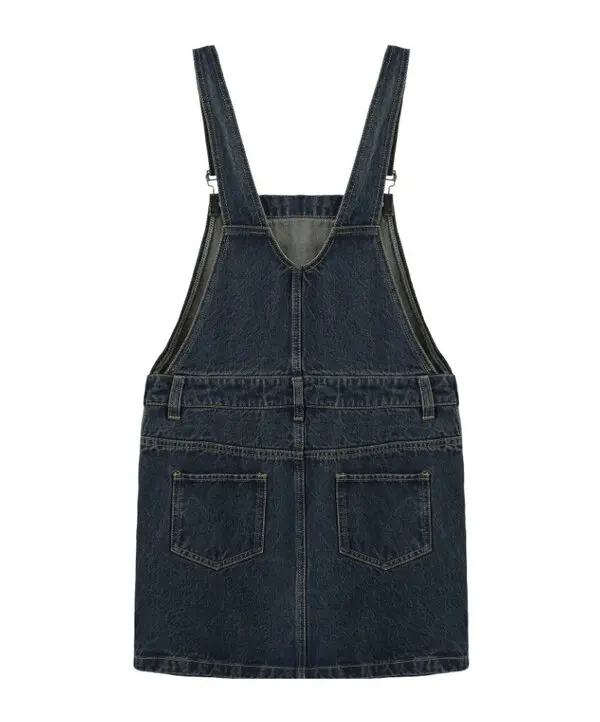 Marissa Chiara Denim Overall Skirt