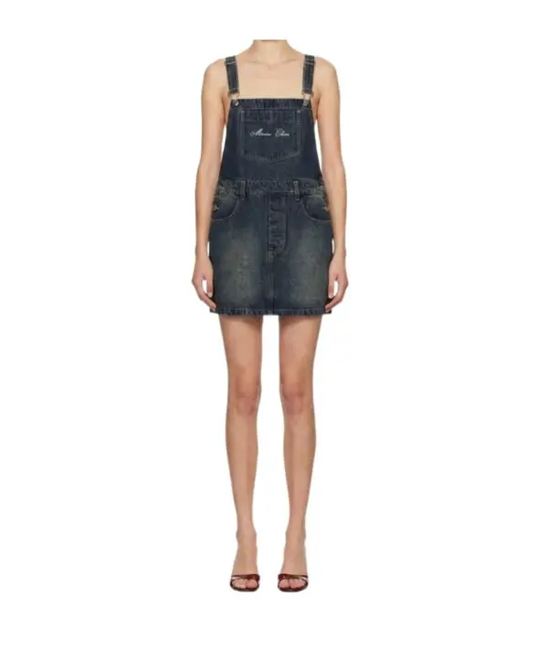 Marissa Chiara Denim Overall Skirt