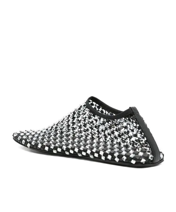 Christopher Esber Square Toe Slip-on Flats