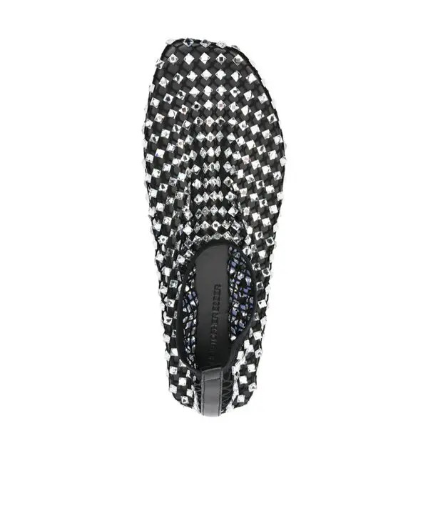 Christopher Esber Square Toe Slip-on Flats