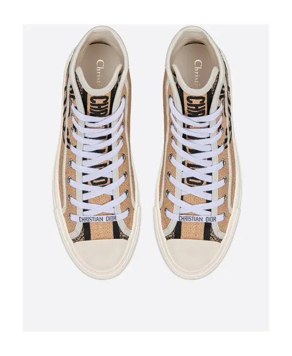Dior Walk'n' High-top Sneakers - White