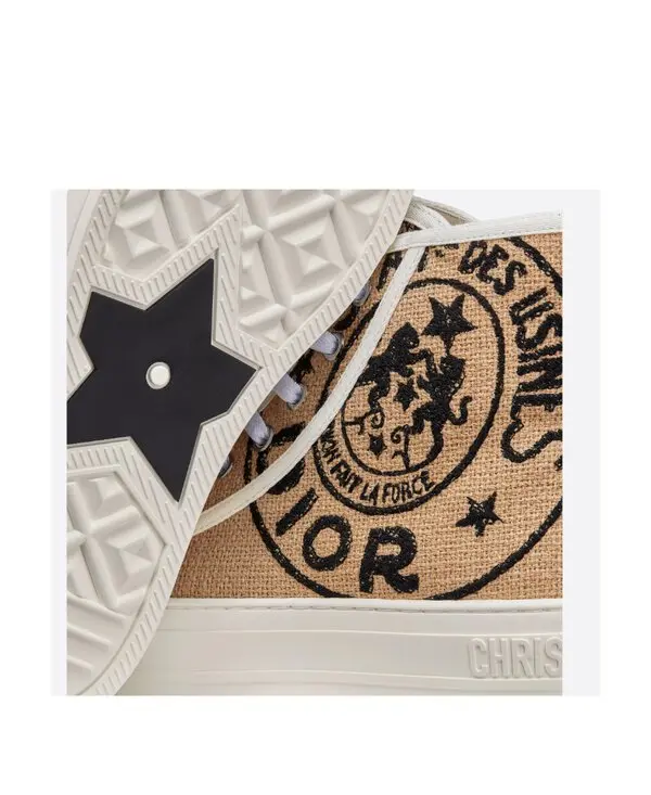 Dior Walk'n' High-top Sneakers - White