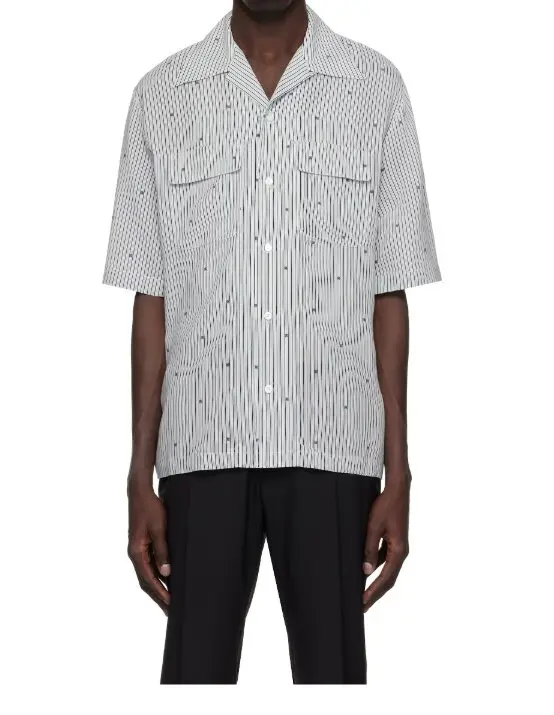 Amiri Lapel Short-sleeved Shirt