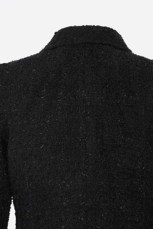 Balenciaga Double-breasted Tweed Blazer