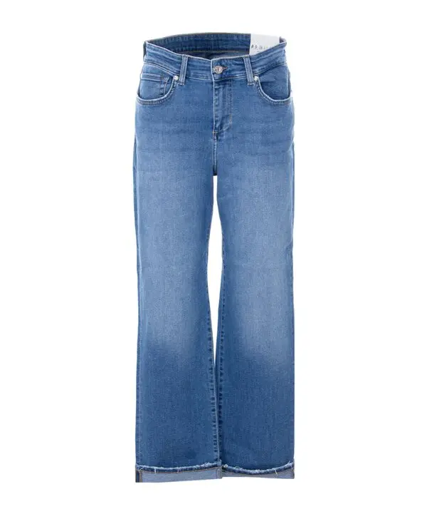 Liu Jo Logo Embellished Trousers - Blue