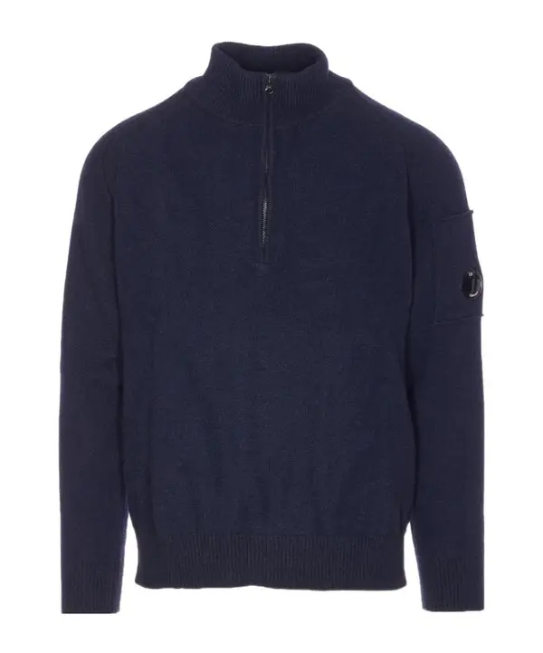 C.P. COMPANY Lens Zip-up Cardigan