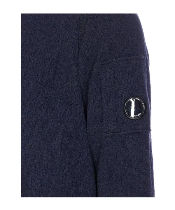 C.P. COMPANY Lens Zip-up Cardigan