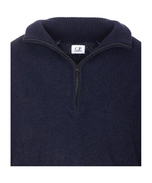 C.P. COMPANY Lens Zip-up Cardigan