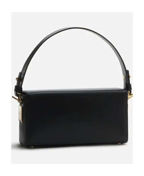 LANVIN Logo Plaque Top Handle Bag