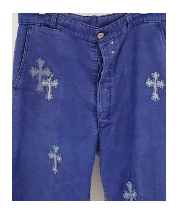 Chrome Hearts Belt Loop Jeans With Pocket Detailing