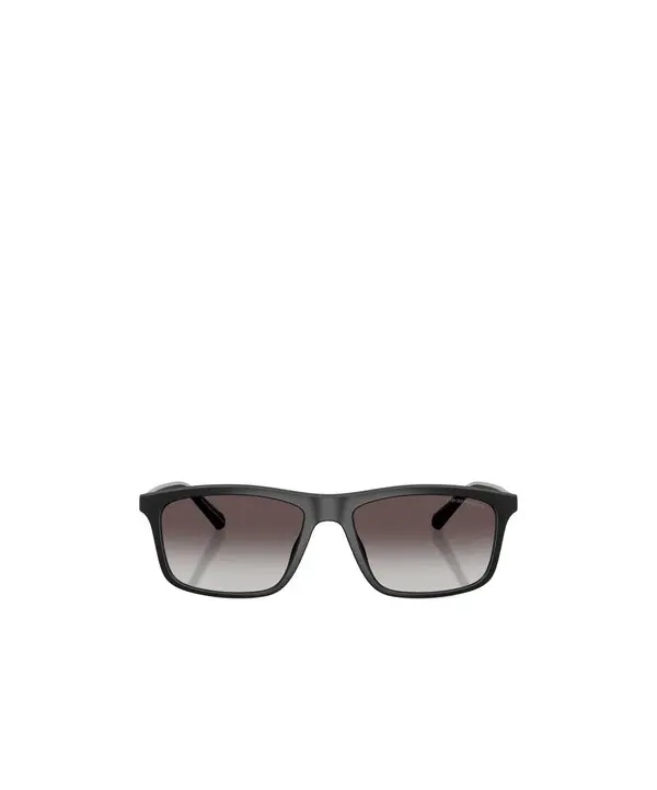 Emporio Armani Square Frame Sunglasses - Black