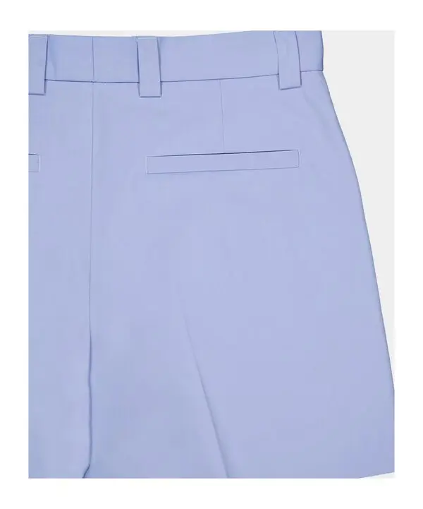 Gucci Tailored Shorts With Web Detail - Light Blue