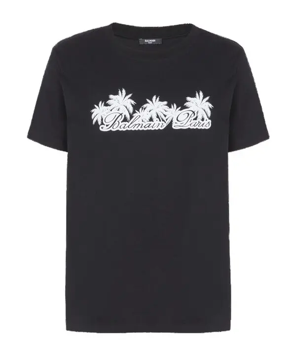 Balmain Signature Printed T-shirt