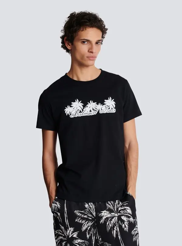 Balmain Signature Printed T-shirt