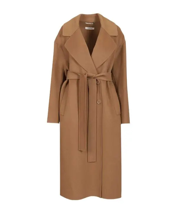 Max Mara Belted Heller Coat