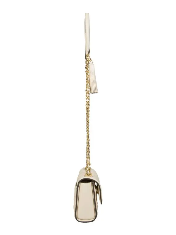 Tory Burch Fleming Convertible Small Shoulder Bag - Nude