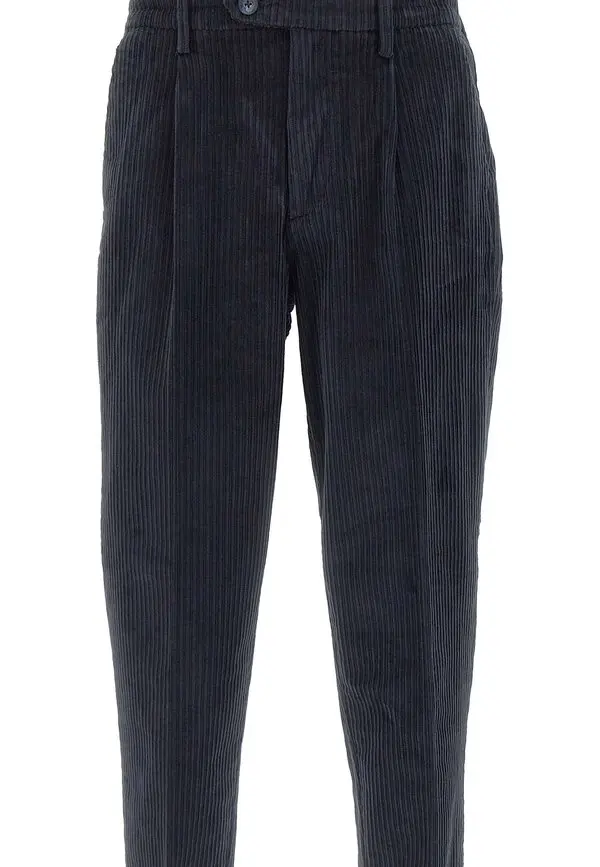 RE-HASH Marc Corduroy Chinos - Black
