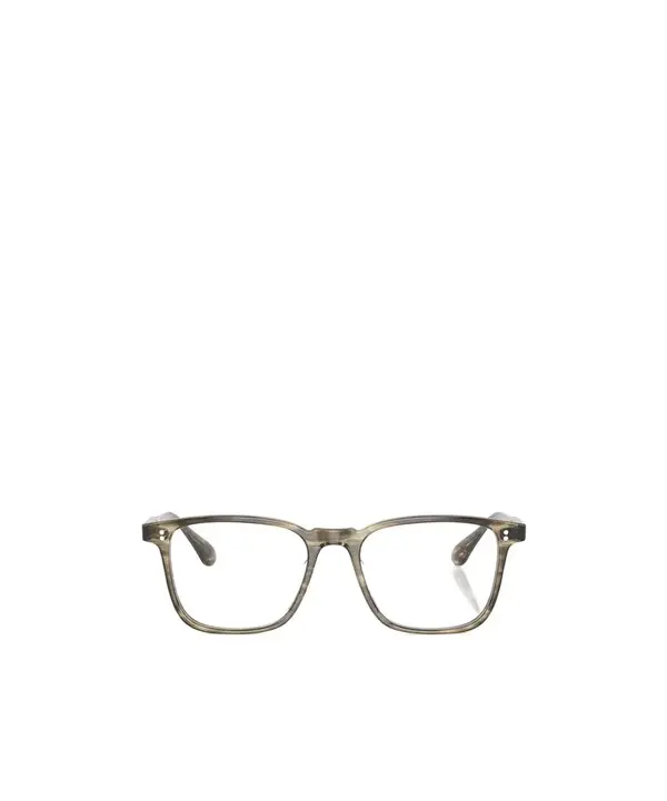 Oliver Spencer Rectangular Full Rim Eyeglasses - Gray