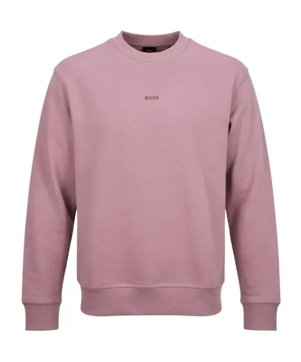 Hugo Boss Color-blocked Logo Long-sleeve Sweatshirt