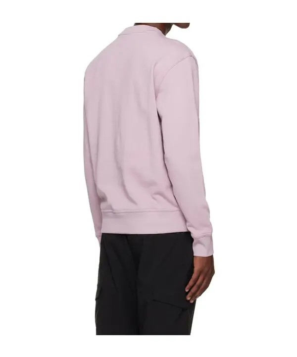 Hugo Boss Color-blocked Logo Long-sleeve Sweatshirt