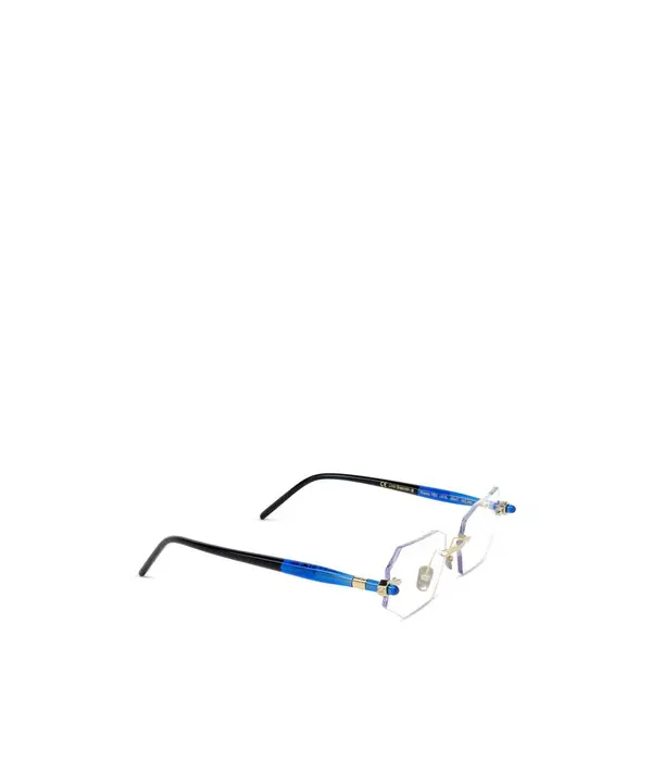 KUBORAUM Maske P63 Eyeglasses - Silverblackblue
