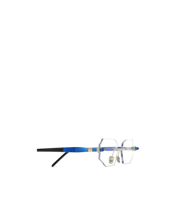KUBORAUM Maske P63 Eyeglasses - Silverblackblue