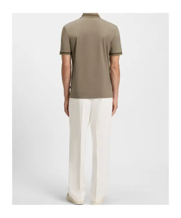 Hugo Boss Logo-detail Cotton Polo Shirt