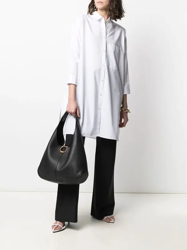 FERRAGAMO Small Gancini Hobo Bag