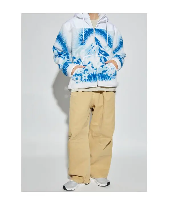 Casablanca Mountain Print Hooded Jacket
