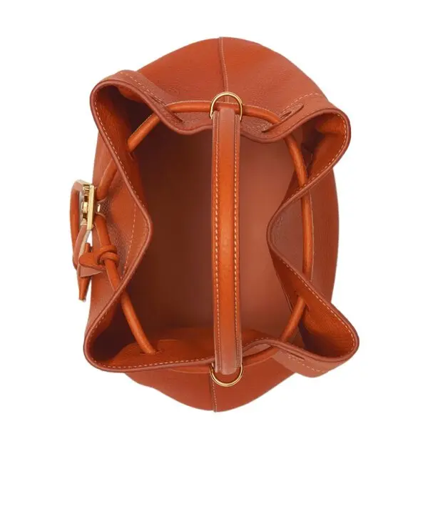 Burberry Tb Plaque Drawstring Bucket Bag