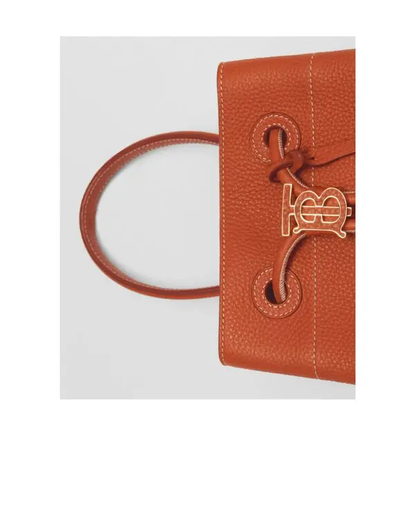 Burberry Tb Plaque Drawstring Bucket Bag