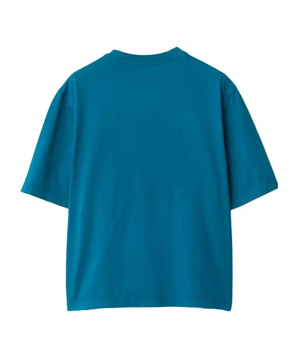 Burberry Oak Leaf Crest Embroidered Crewneck T-shirt