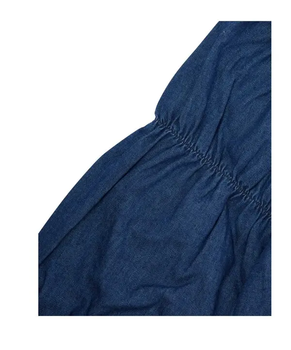 IL GUFO Ruched Buttoned Top