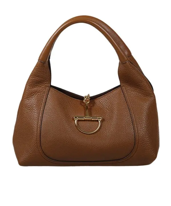Gucci Softbit Shoulder Bag - Brown