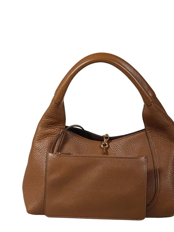 Gucci Softbit Shoulder Bag - Brown