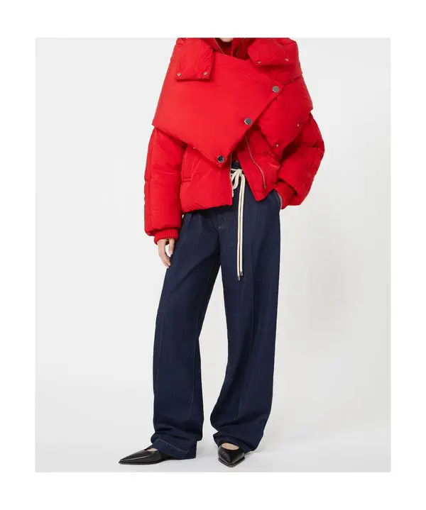 Sportmax Nembi Pleat Detailed Jeans