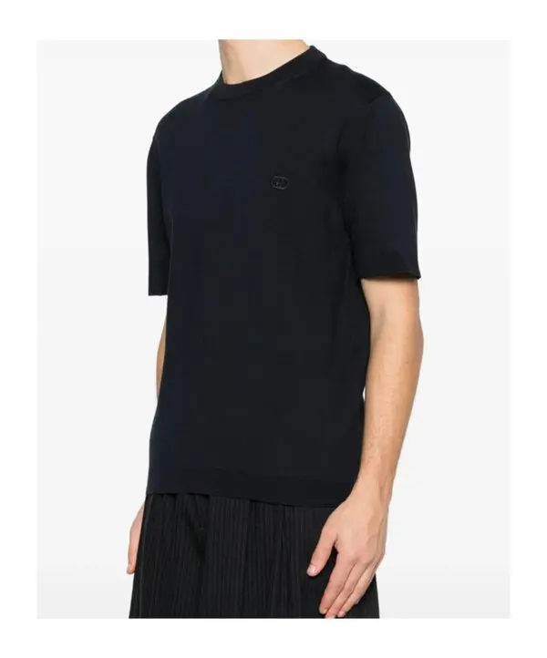 Gucci Silk Cotton T-shirt With Embroidery - Black