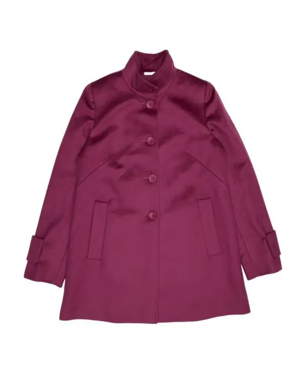 Max Mara Long-sleeved Wool Coat