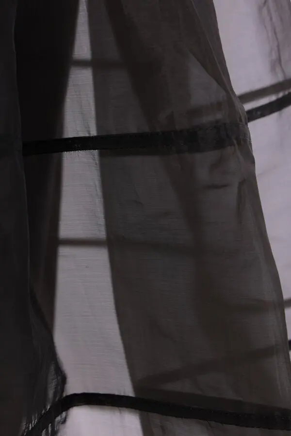 Cecilie Bahnsen Pleated Organza Mini Dress
