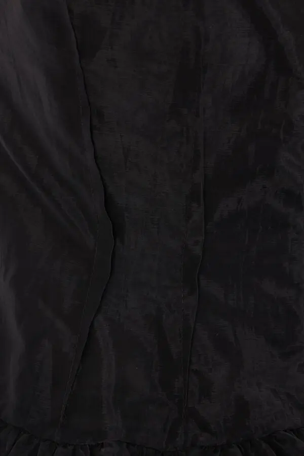 Cecilie Bahnsen Pleated Organza Mini Dress