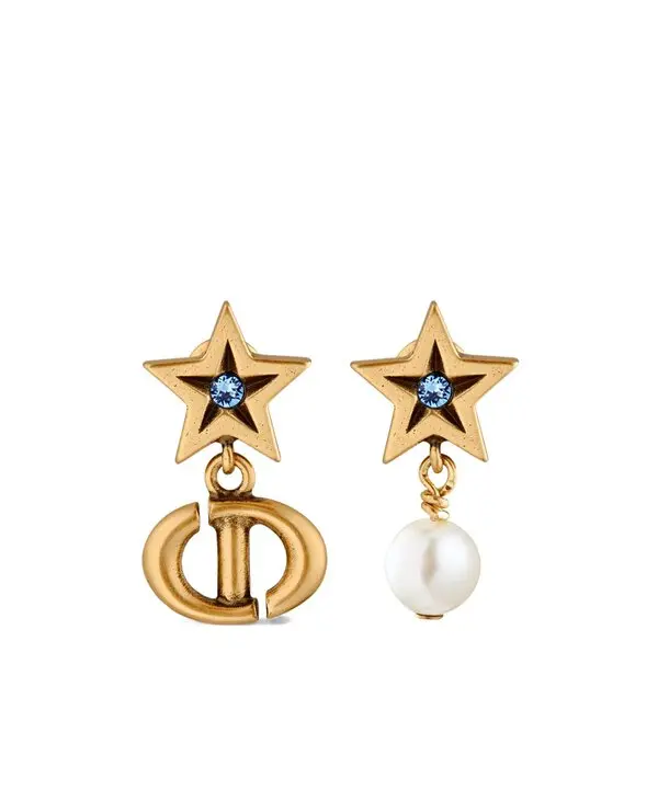 Dior Lucky Charms Stud Earrings - Yellow