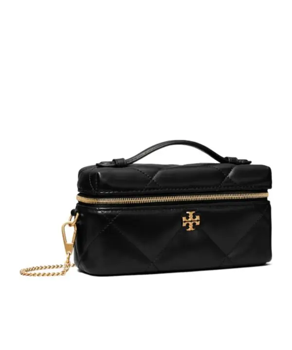 Tory Burch Kira Diamond Quilt Charm Vanity Case