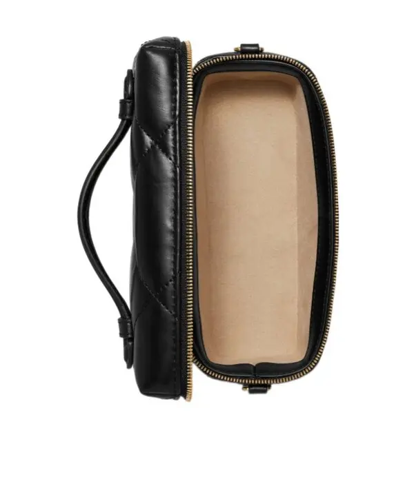 Tory Burch Kira Diamond Quilt Charm Vanity Case