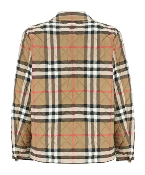 Burberry Single-breasted Checked Cotton Coat - Brown