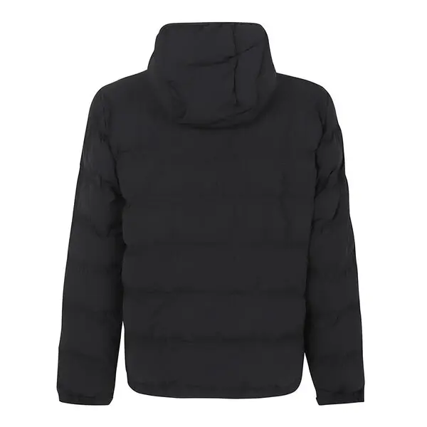 Aspesi Quilted Hooded Down Jacket - Black