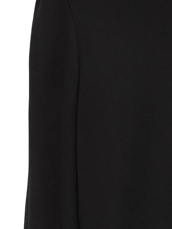 Alaïa Fluid Jersey Heart Bodysuit