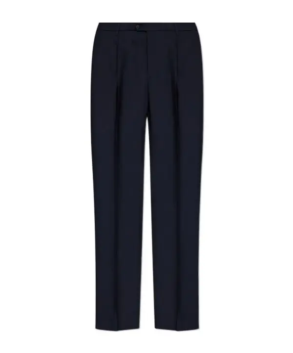 Etro Pleated Tailored Trousers - Black